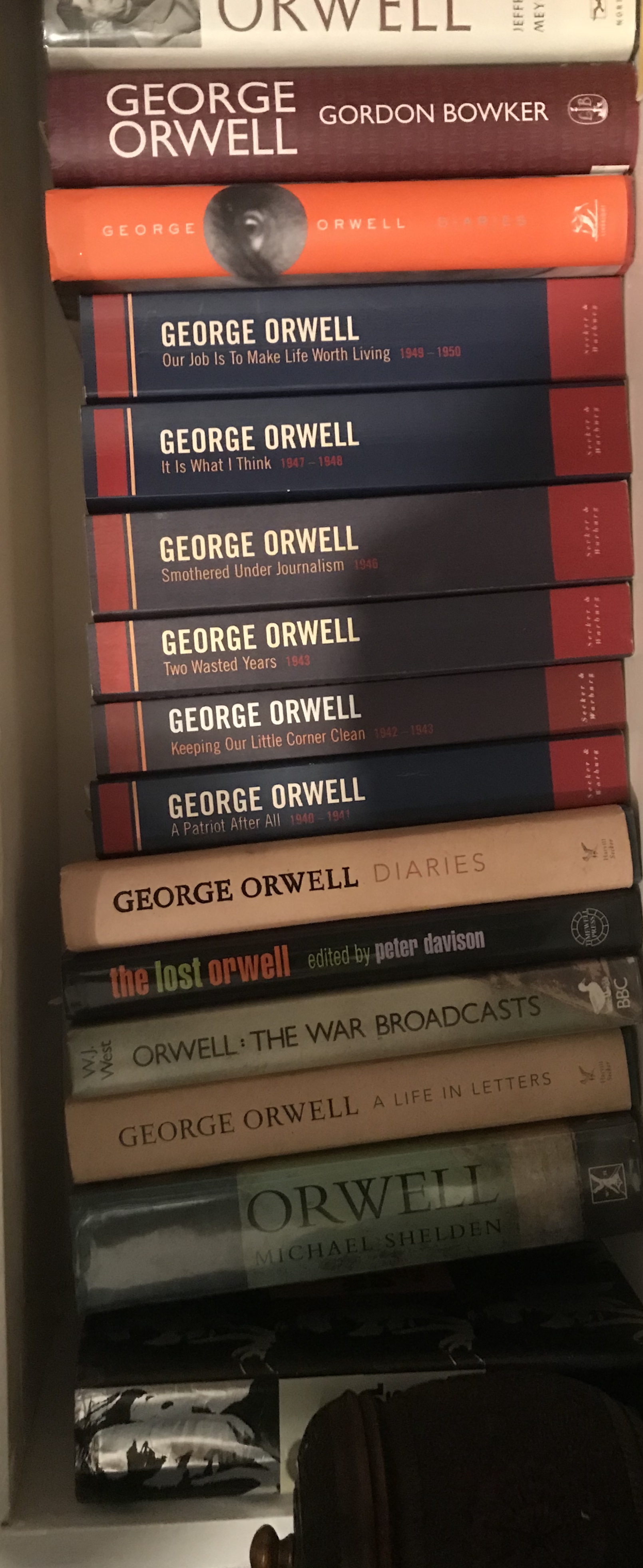 Orwell at Sixty Eight | Colin Wiles